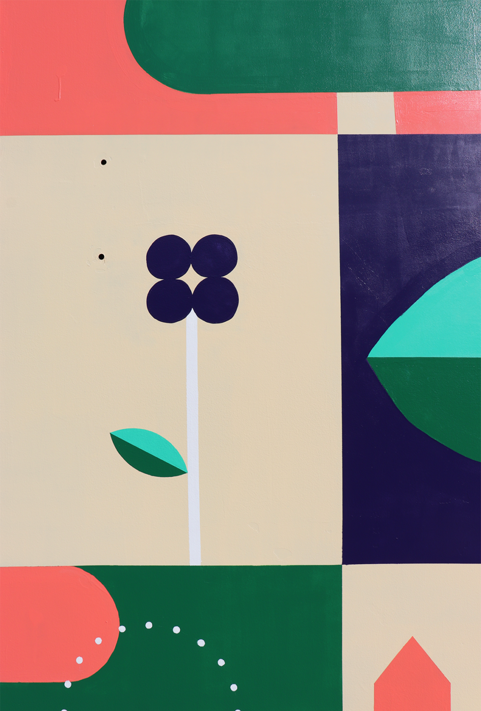 Une fresque murale pour Paysage Milet à Dijon